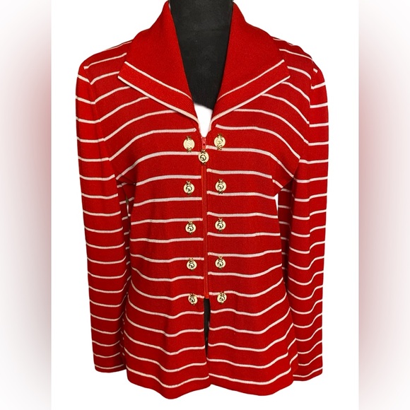 St. John Collection | Jackets & Coats | Vintage Stjohn Collection Red ...